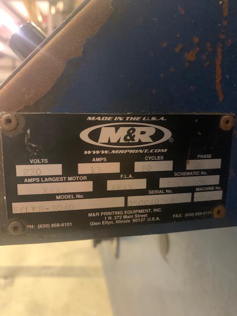 M&R Eclipse Clamshell Flatbed Press M&R Eclipse Clamshell Flatbed Press
