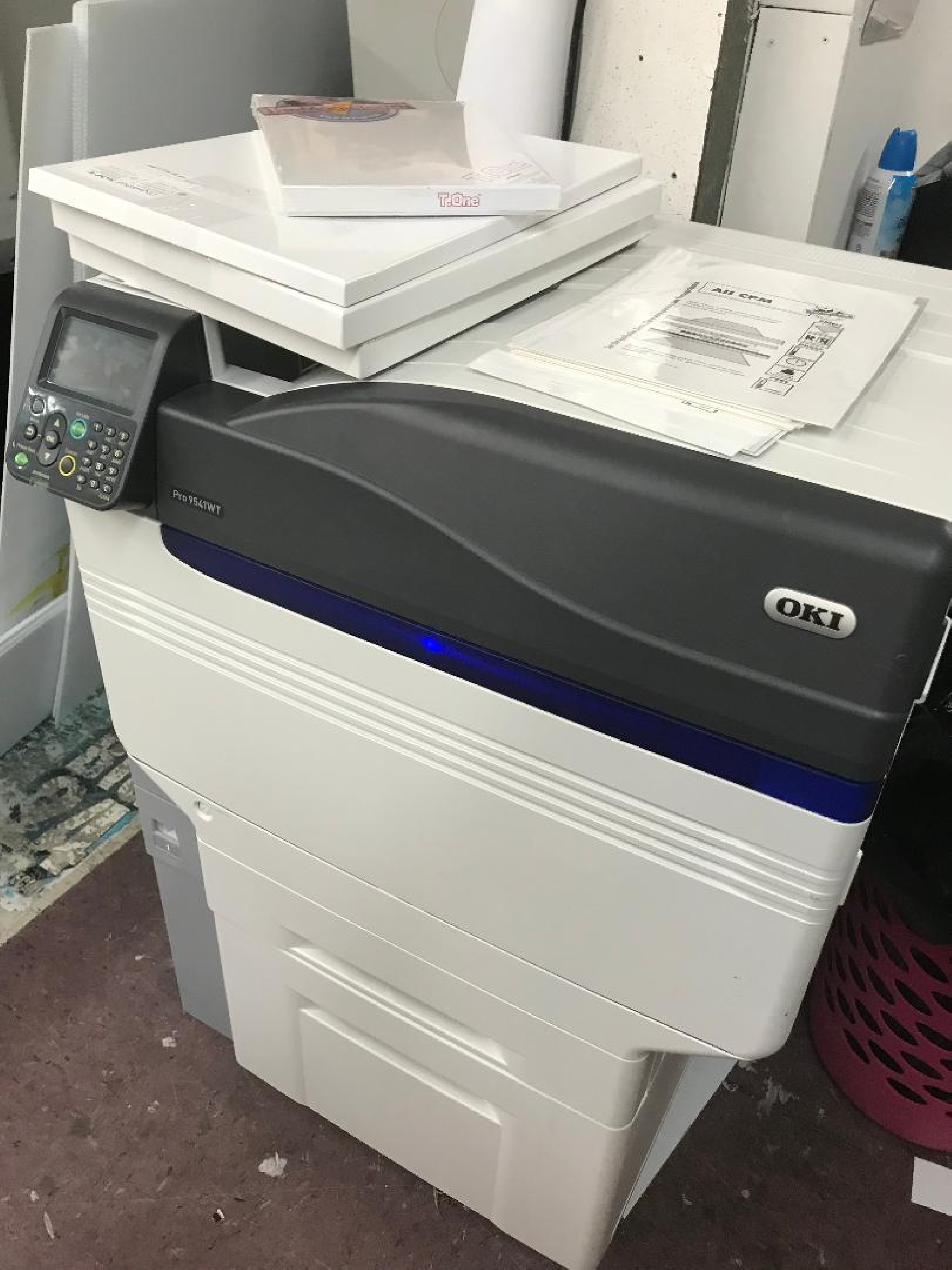 OKI Pro9541WT White Toner Printer oki-pro9541wt-white-toner-printer