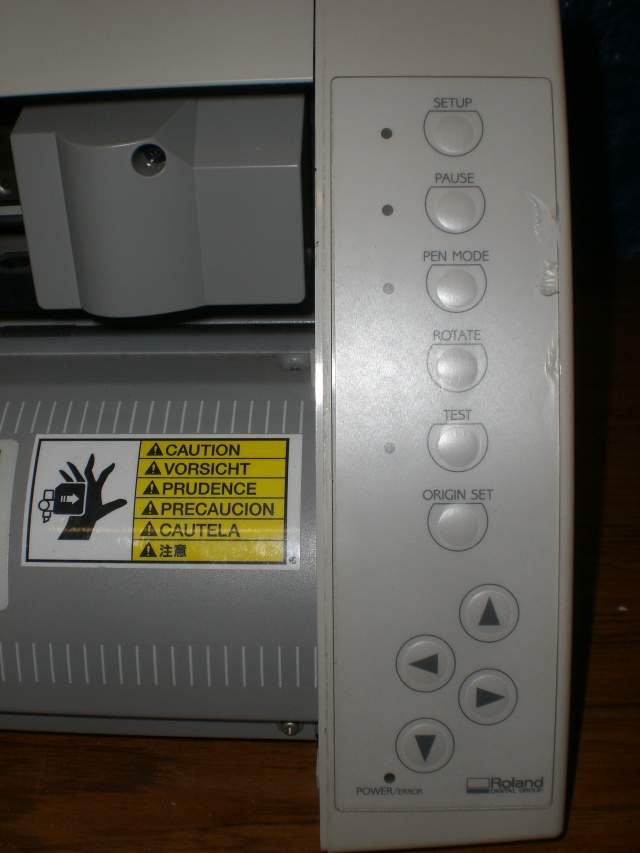 Roland Camm-1 Plotter Manual - raway