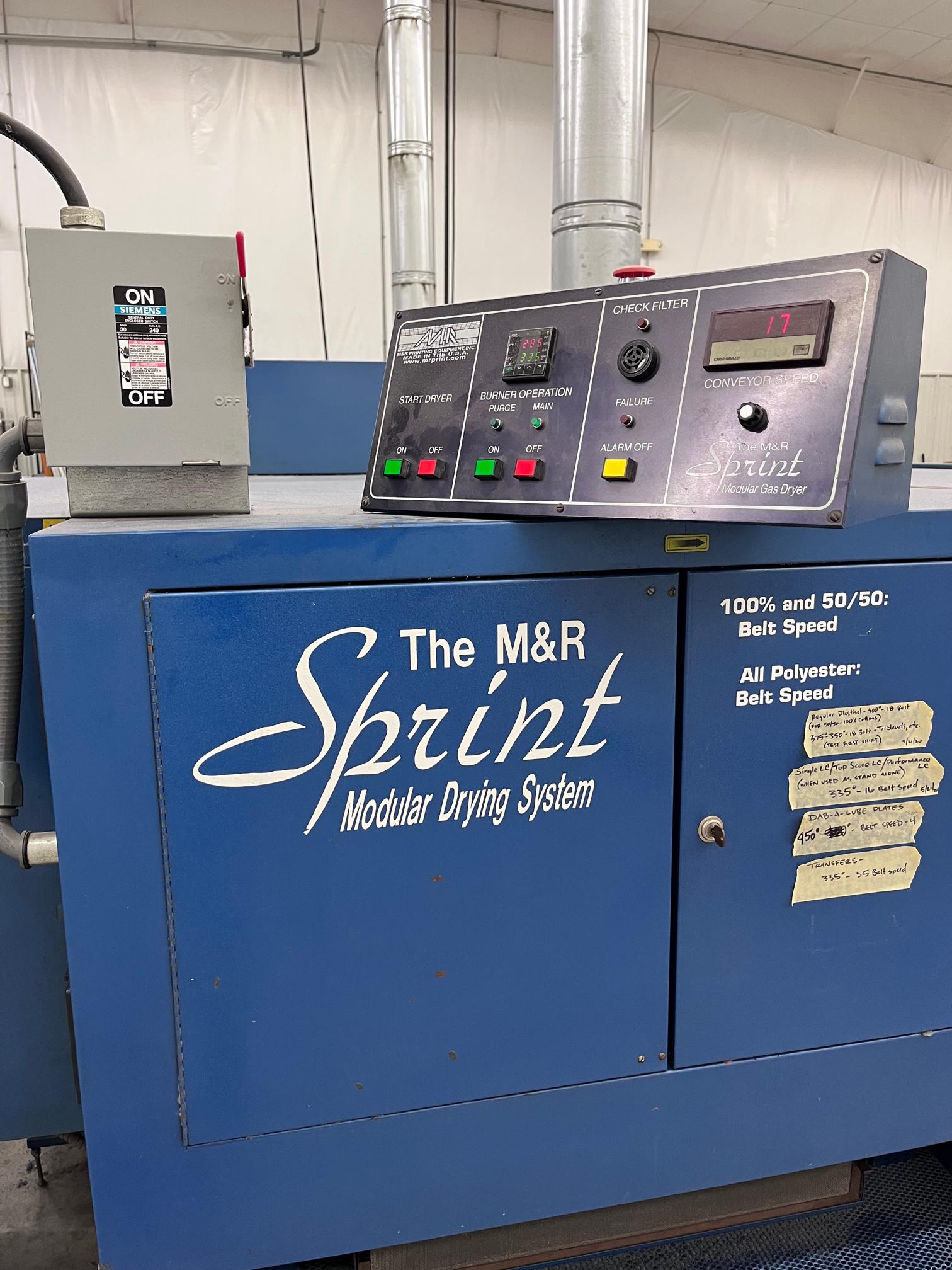 M&R Sprint 2000 Gas Dryer For Sale at Jason Rocha blog