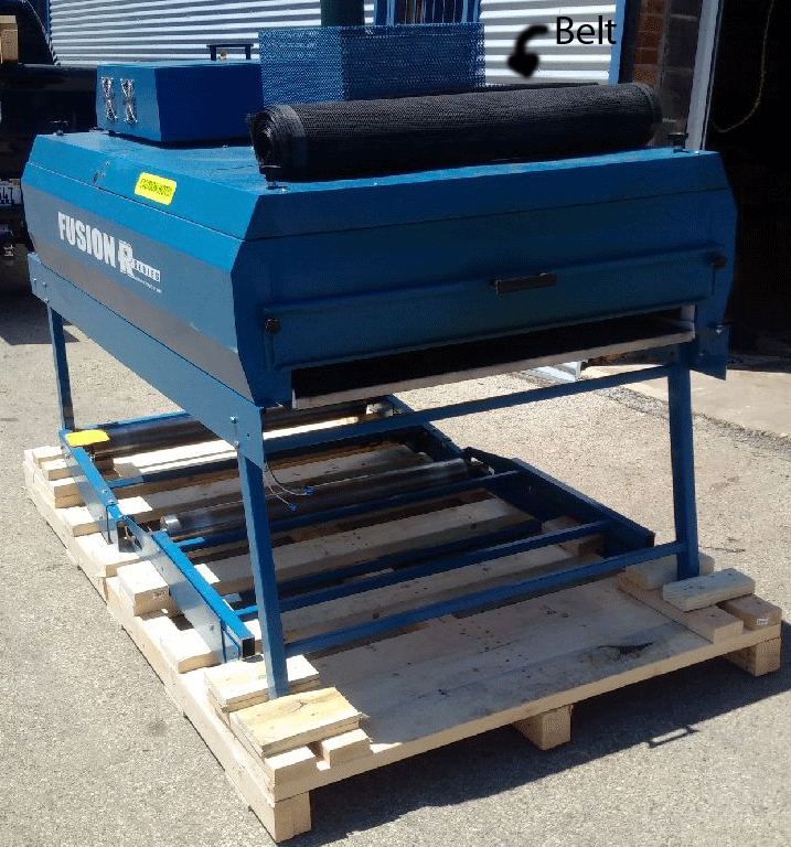 M&R Fusion Electric Screen Printing Conveyor Dryer at Harry Carey blog