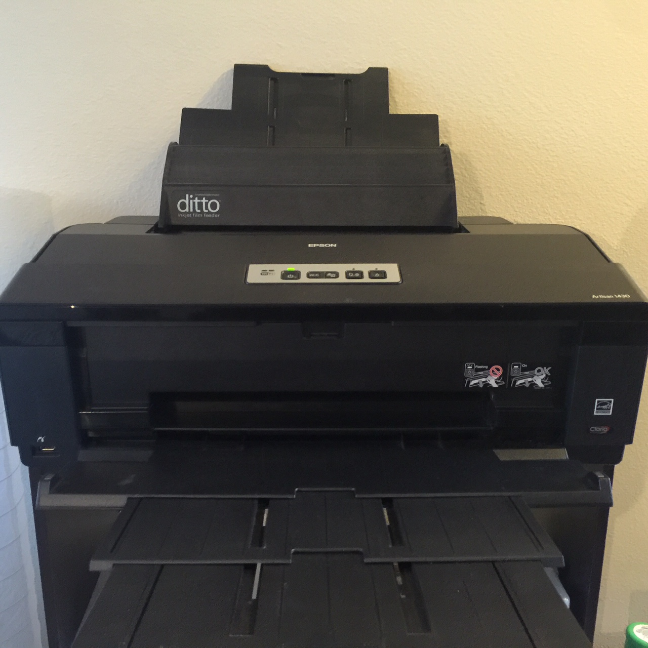 Ryonet installing accu rip into 1430 inkjet printer - lakepassa