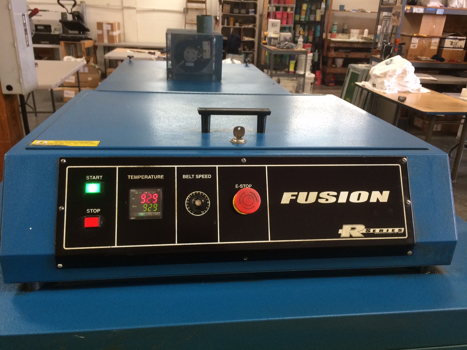 M&R Fusion Electric Screen Printing Conveyor Dryer at Harry Carey blog