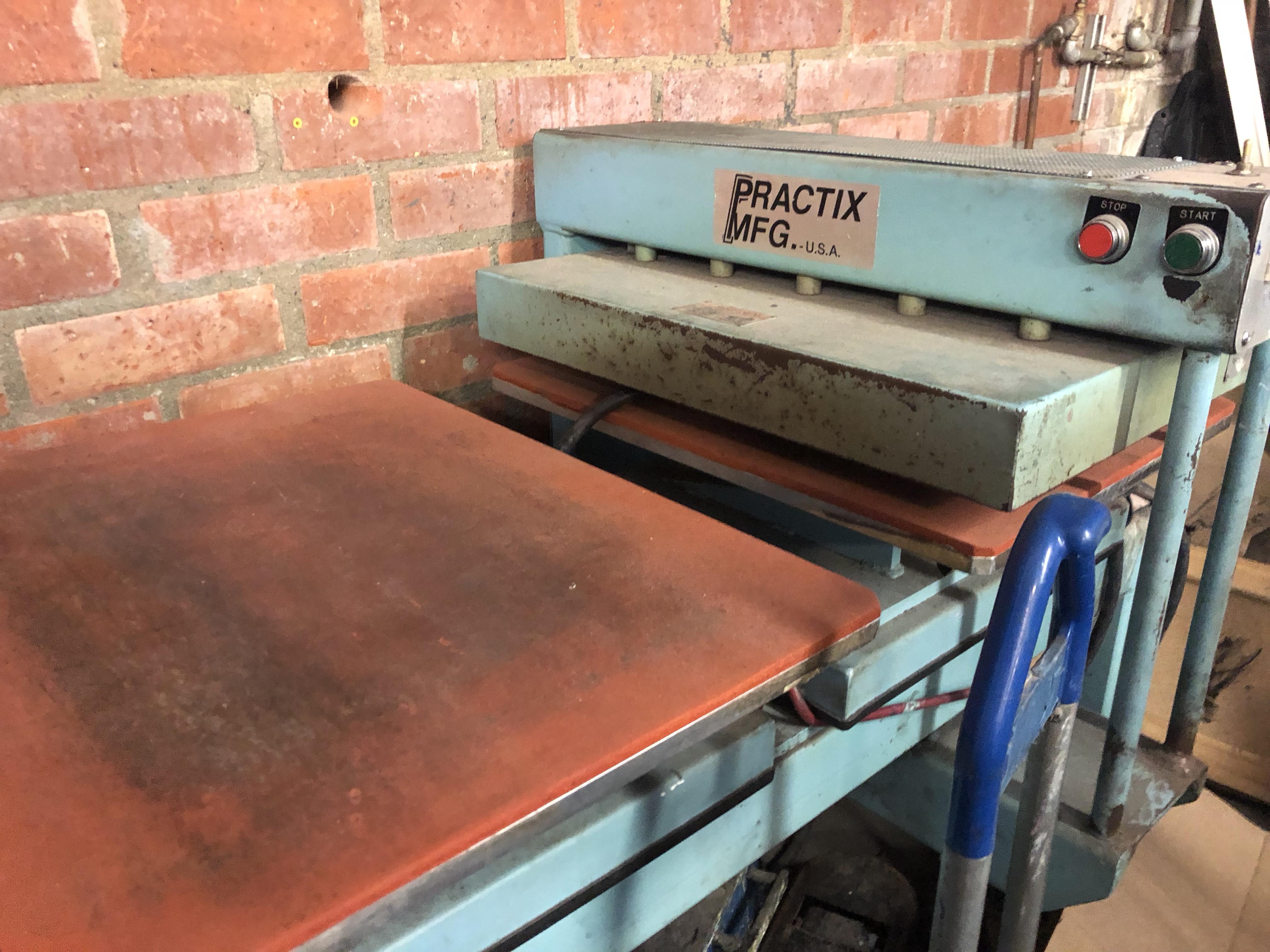 Practix MFG Dual Station Shuttle Automatic Heat Press 20x25” area