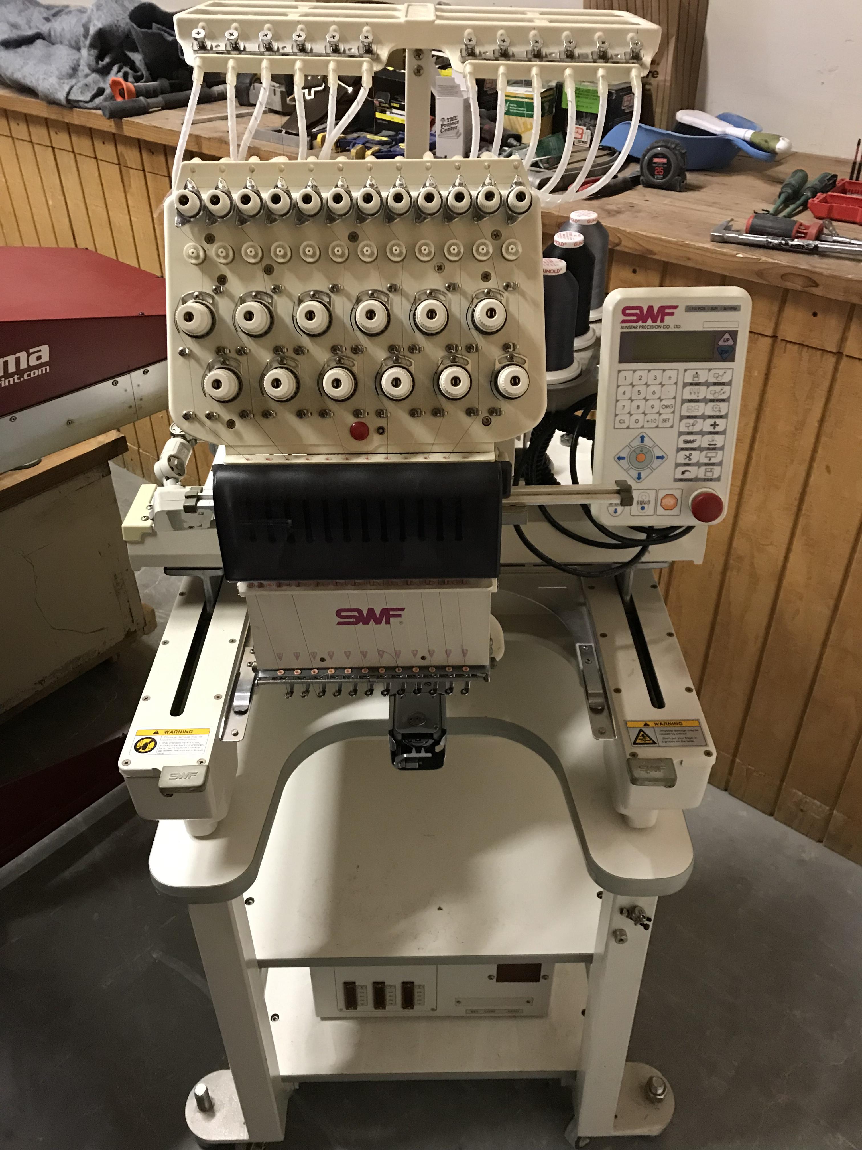 Swf single head embroidery machine price - leatherkmfk