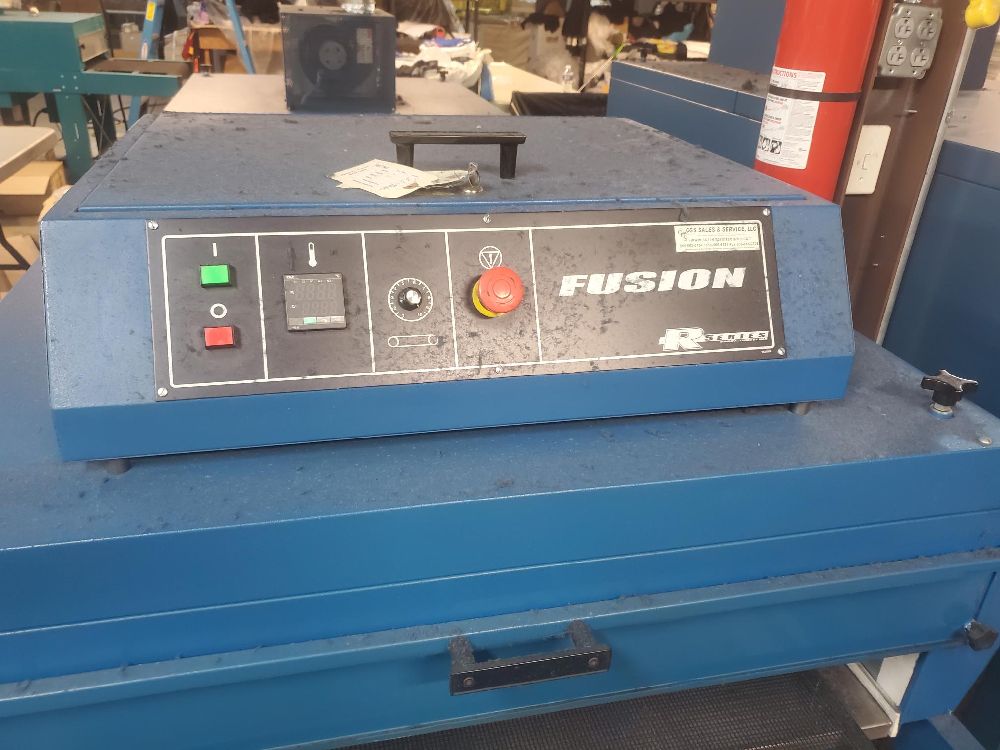 M&R Fusion Electric Screen Printing Conveyor Dryer at Harry Carey blog