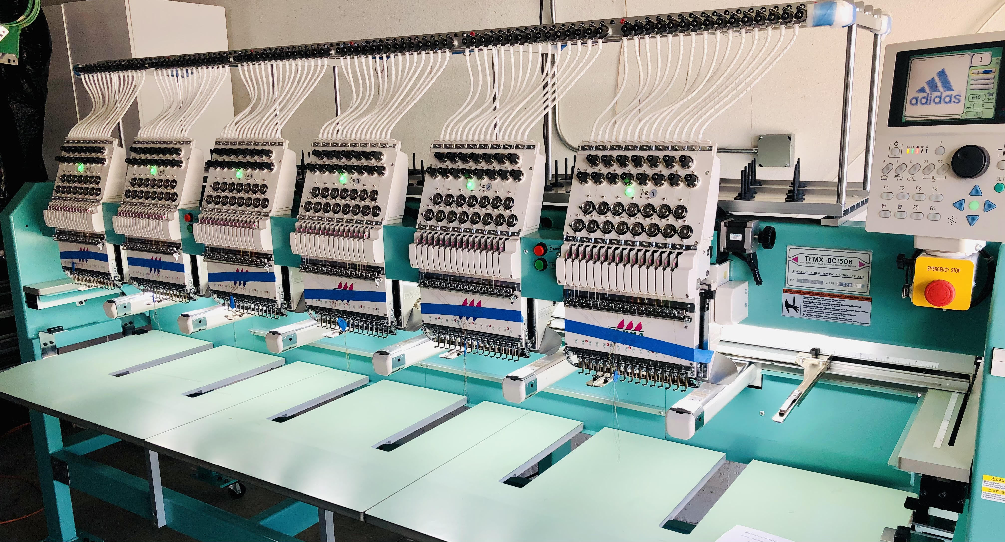 Used 2018 Six Head Tajima TFMX-IIC1506