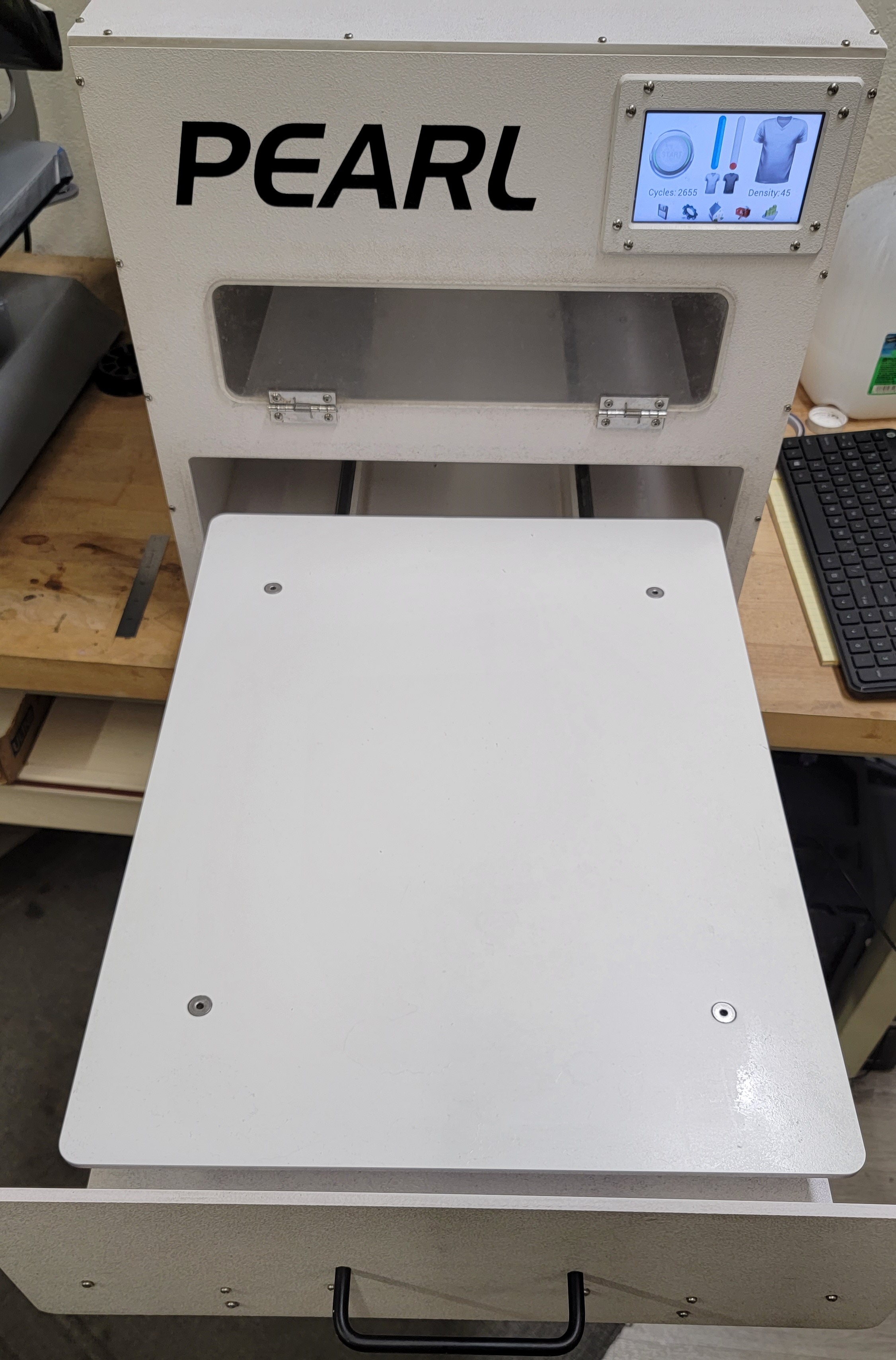 Epson F2100 + Pearl Elite Pretreatment Machine