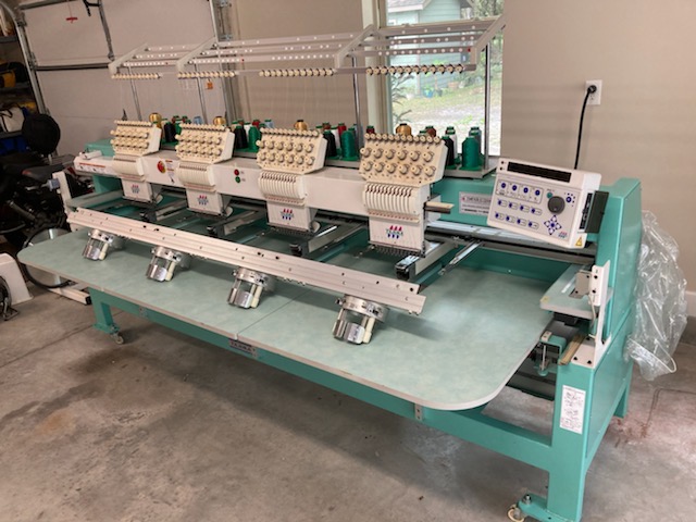 TAJIMA 4 HEAD EMBROIDERY MACHINE