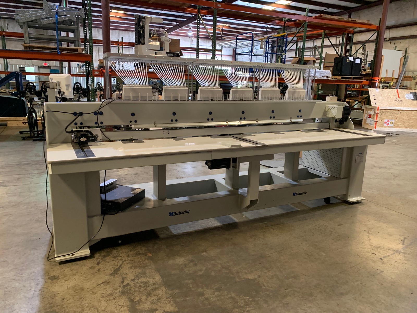 Butterfly 6 Head/15 Needles Embroidery Machine RTR# 4013789-01 | DigitSmith