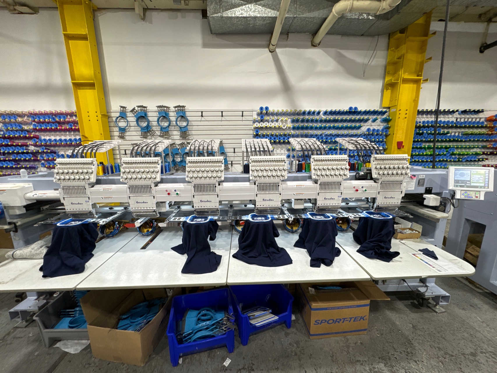 Barudan 6-head Machine